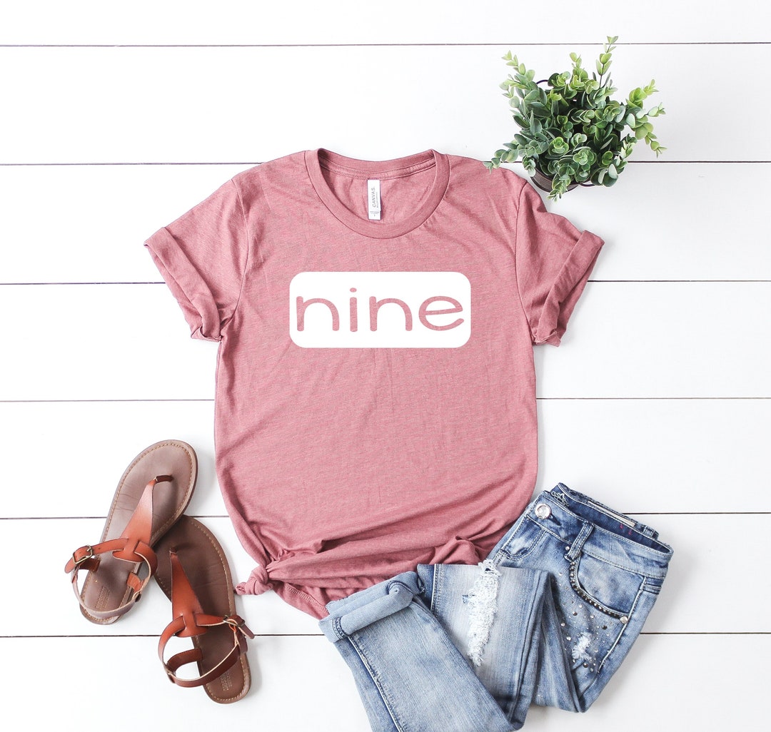 Hello Nine Shirt 9th Birthday Shirt Nine Shirt Nineth - Etsy