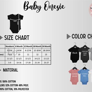Custom Front and Back Print Baby Onesie®, Funny Custom Front Back Text ...