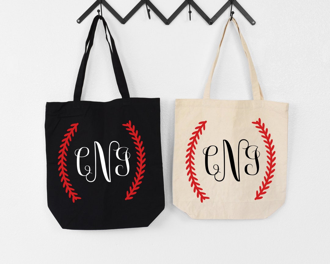 Personalized Baseball Tote, Baseball Bag, Baseball Momtote Bag ...
