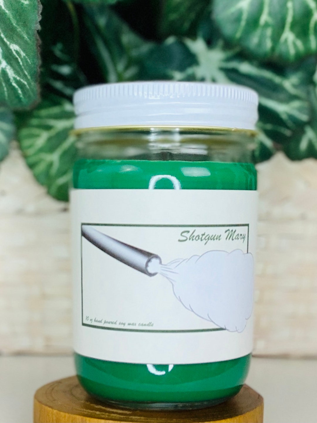 Shotgun Mary Marijuana Inspired 10 Oz Candle Soy Wax Hand Poured - Etsy