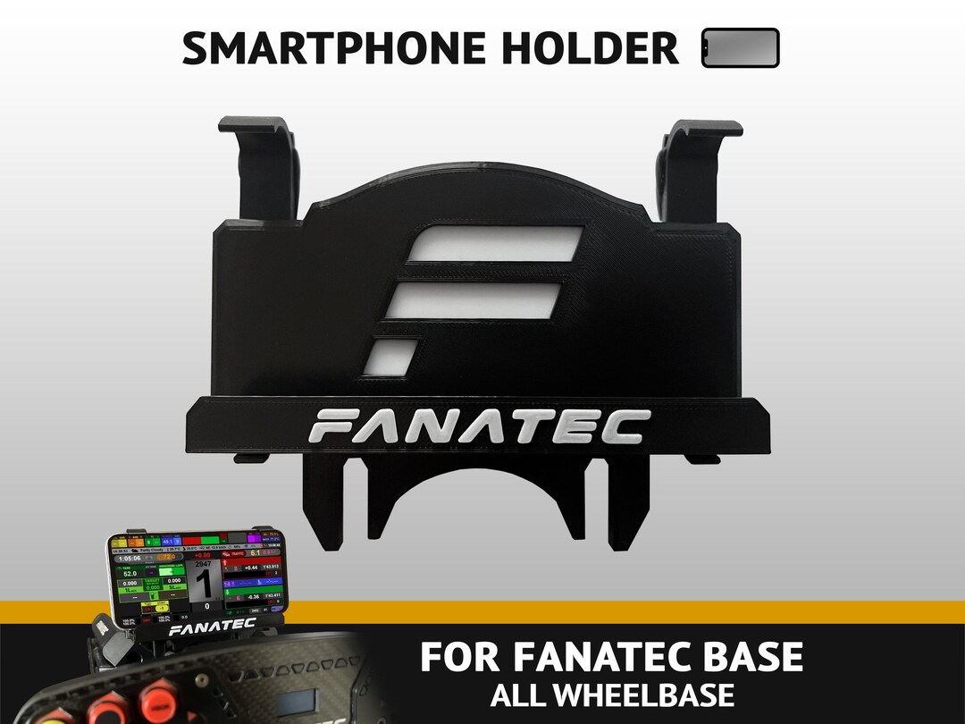 Fanatec Phone Holder for All Wheelbase - Display Your Dashboard - 3D ...