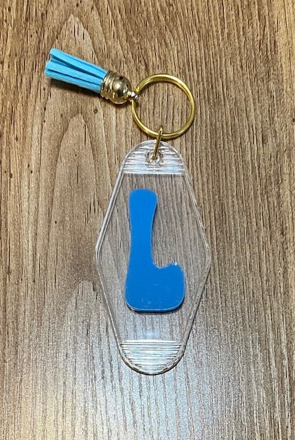 Retro Acrylic Keychains Vintage Motel Style - Etsy