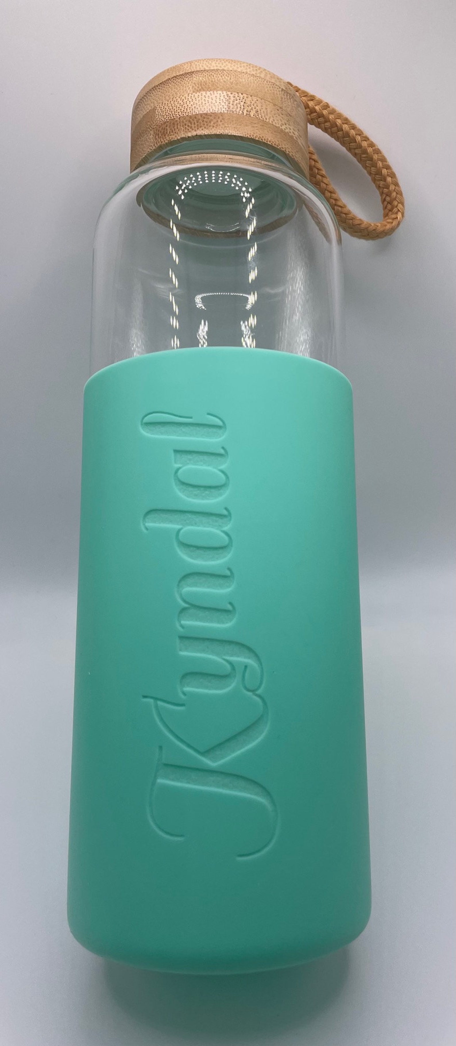 Engraved Personalized Glass Water Bottle - Etsy