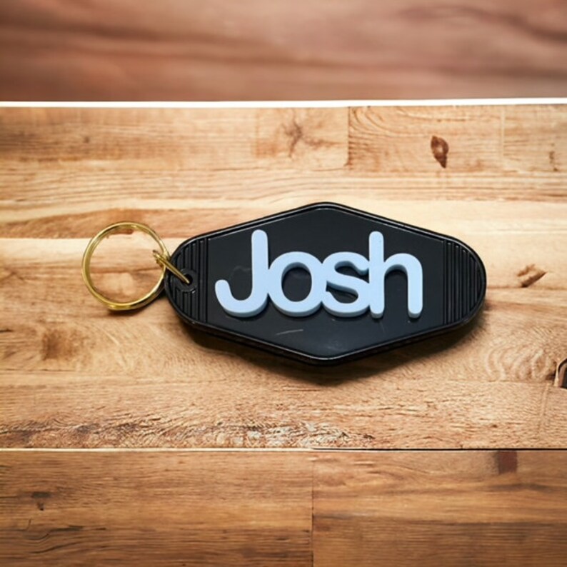 Retro Acrylic Keychains Vintage Motel Style - Etsy