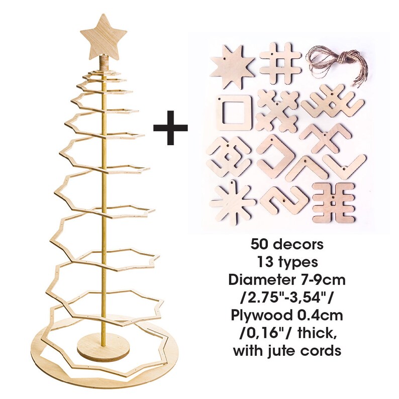 Foldable Plywood Tree - Etsy