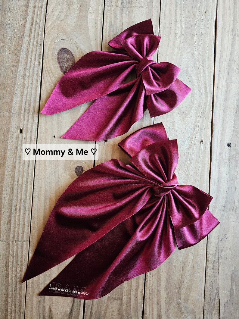 Coquette Bow . Woman Bow. Big Bow. Bow With Tails - Etsy