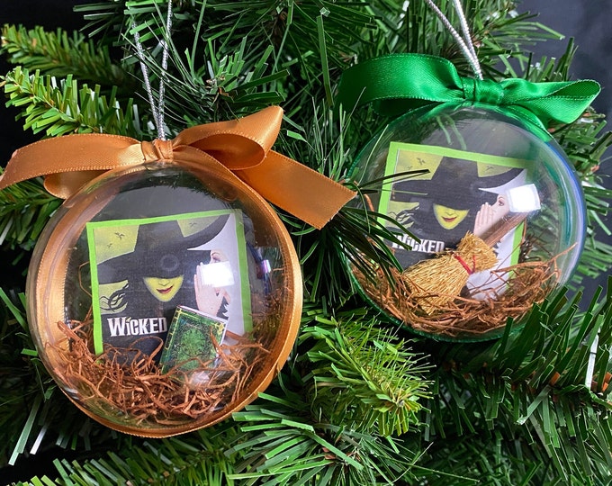 Broadway Ornament, Wicked - Etsy