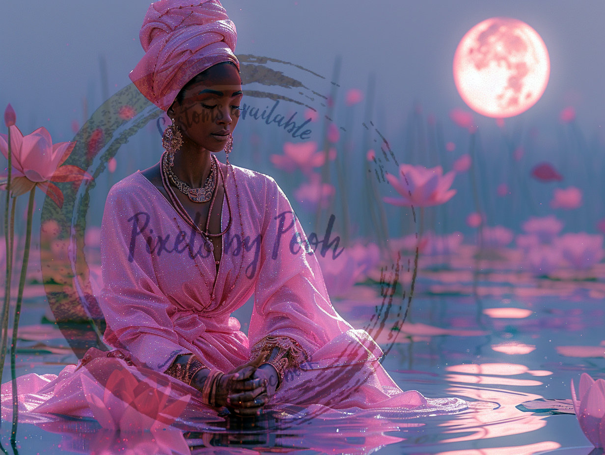 Yewa in Pinklorishapngdigital Download - Etsy