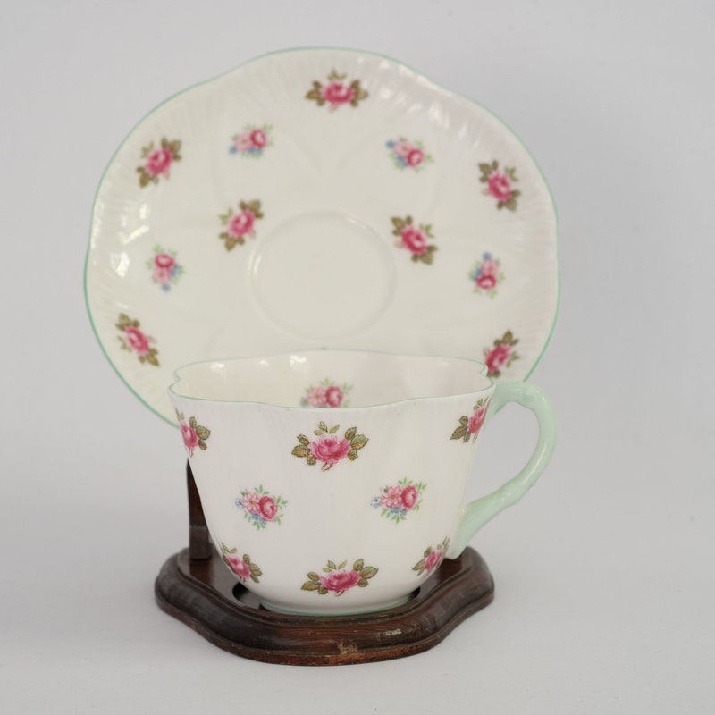 Vintage Rosebud China Set - Etsy