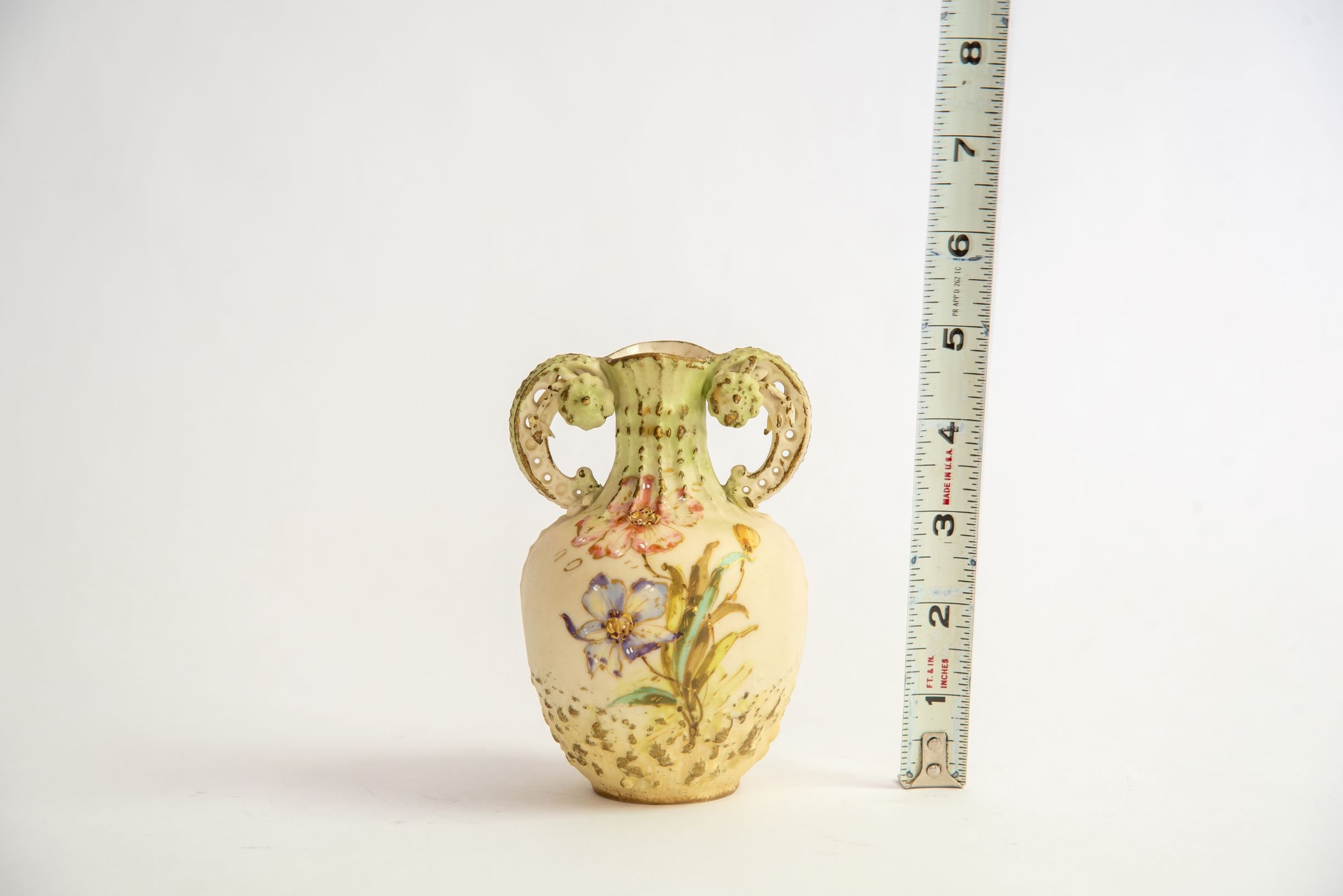 Antique Turn-teplitz Bohemian/austrian RS&K Dual Handle Vase - Etsy