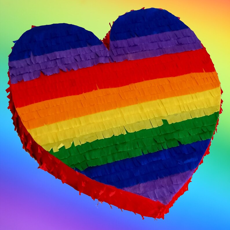 Custom Pinata for Thematic Party, Heart Pinata, Birthday Party Supplies ...