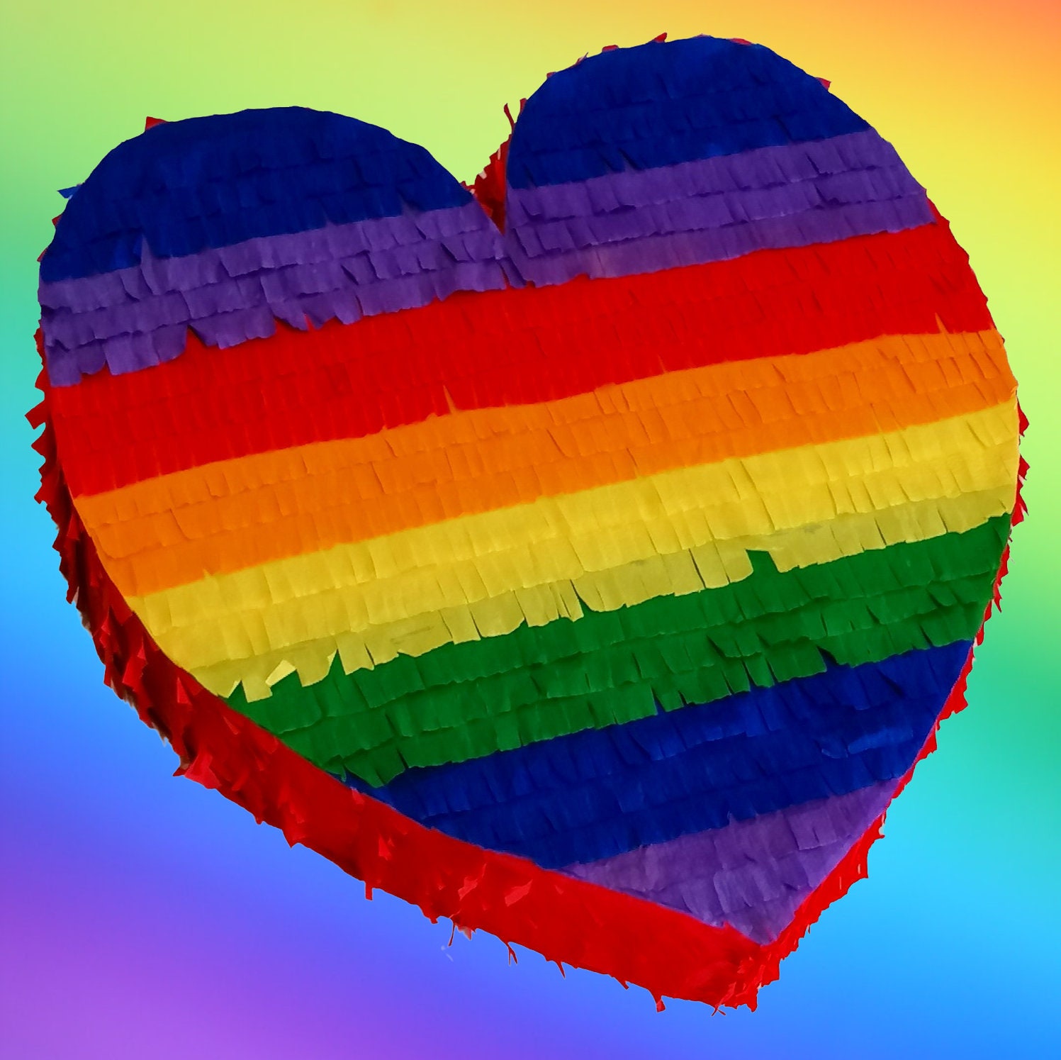 Big Heart Pinata 50 X 50 Custom Pinata Birthday Party - Etsy