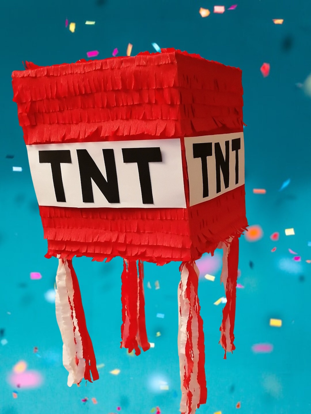 TNT Pinata, Custom Pinata for Thematic Party, Birthday Party Supplies ...