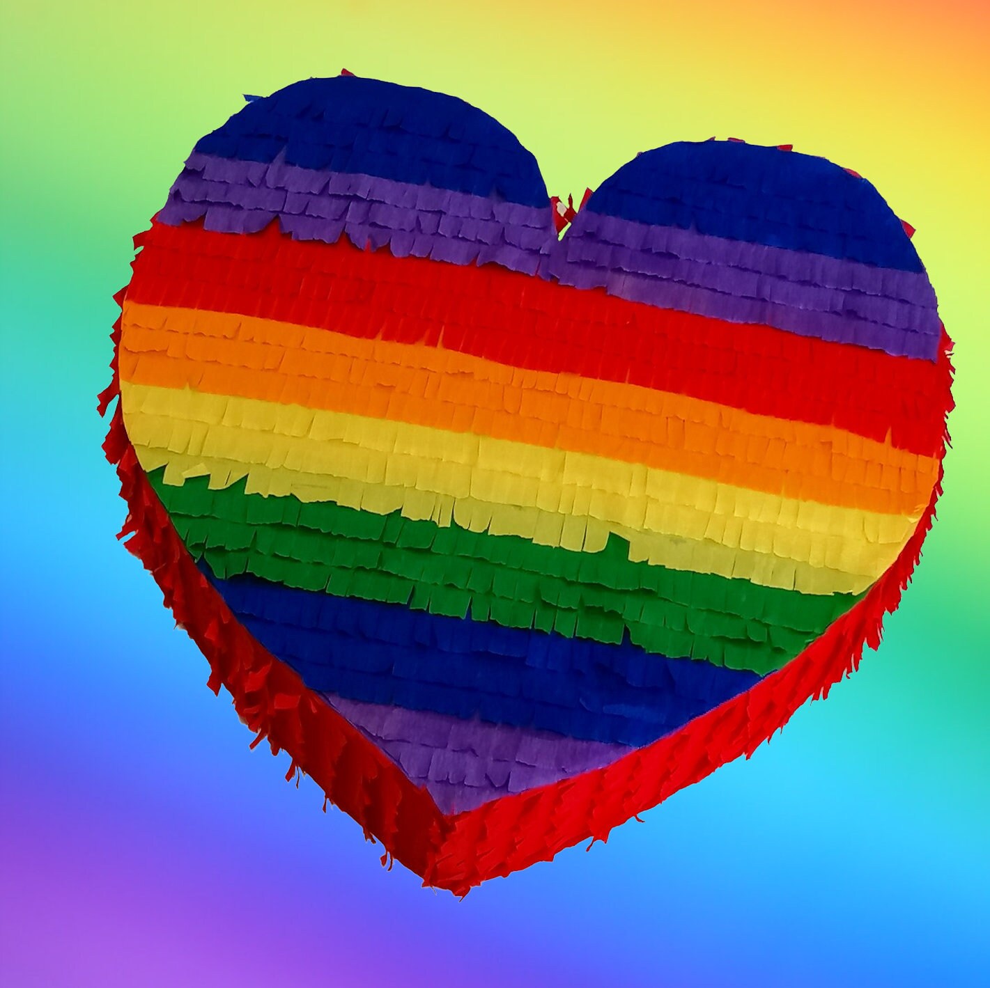 Big Heart Pinata 50 X 50 Custom Pinata Birthday Party - Etsy