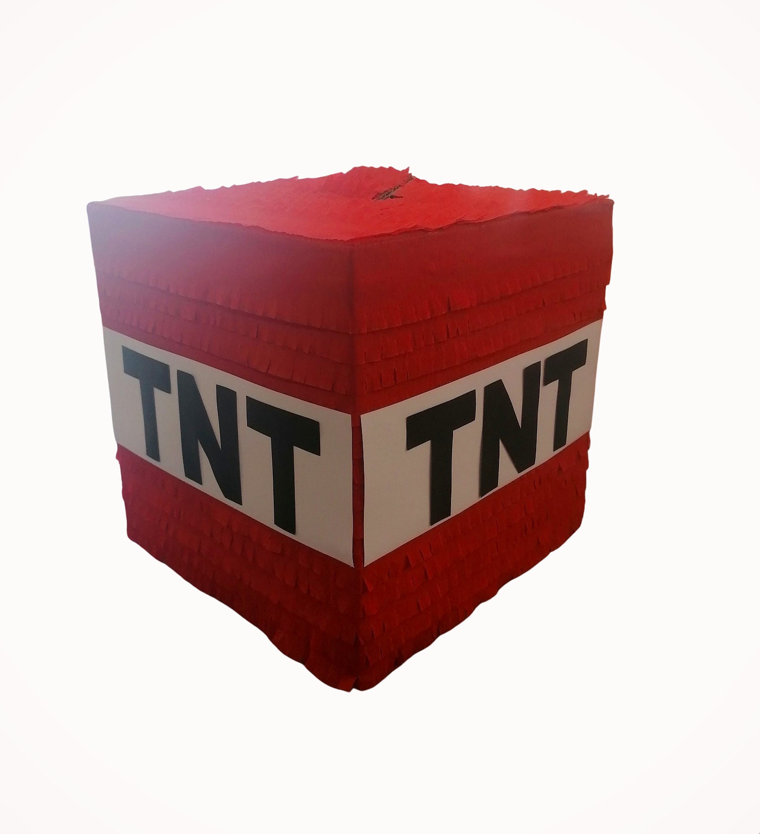 TNT Pinata-red Cube Pinata Great to Design Your Own Pinata Game Theme ...