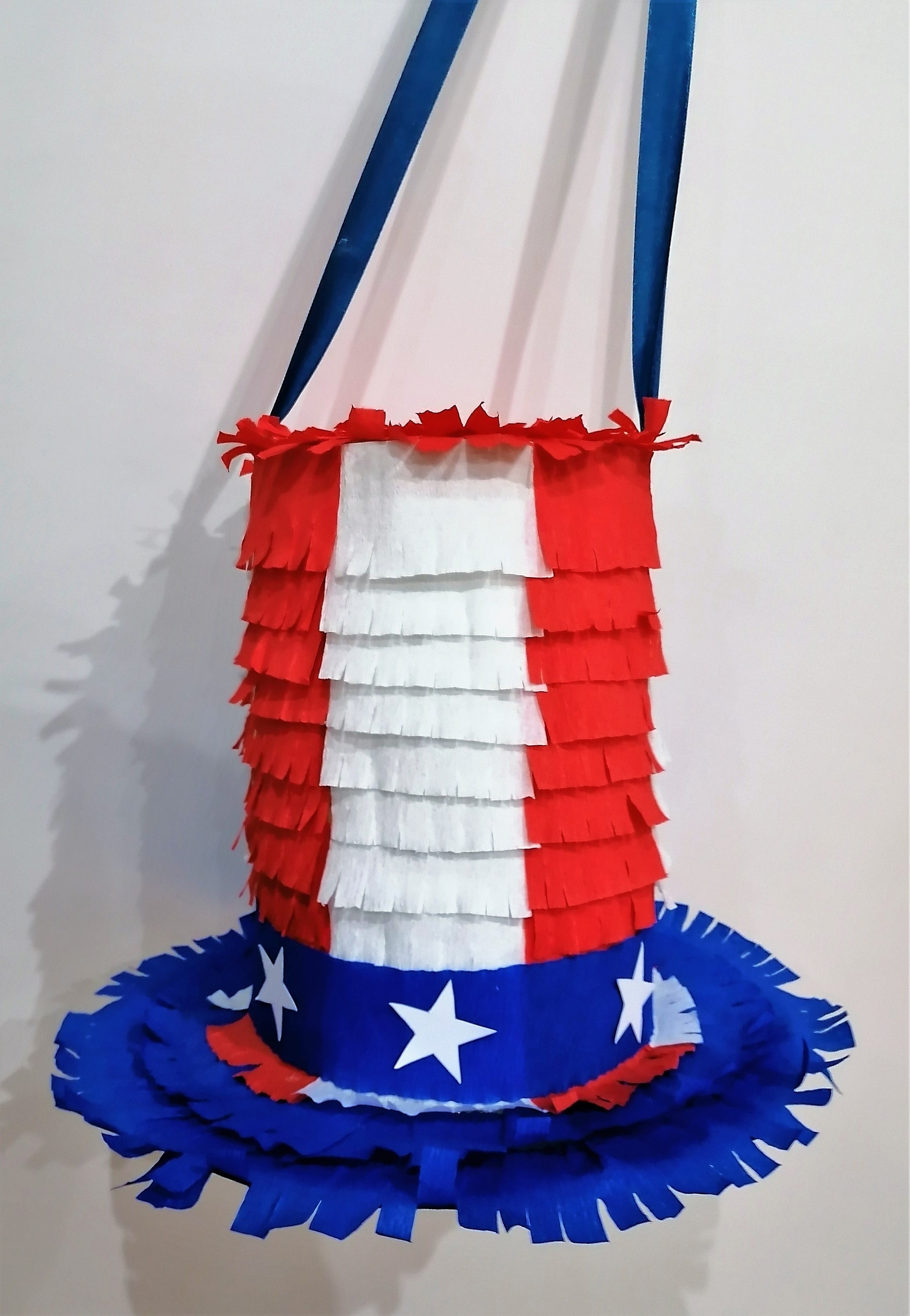 Custom Pinata, Patriotic Hat Pinata, Patriotic Pinata, Veterans Day ...