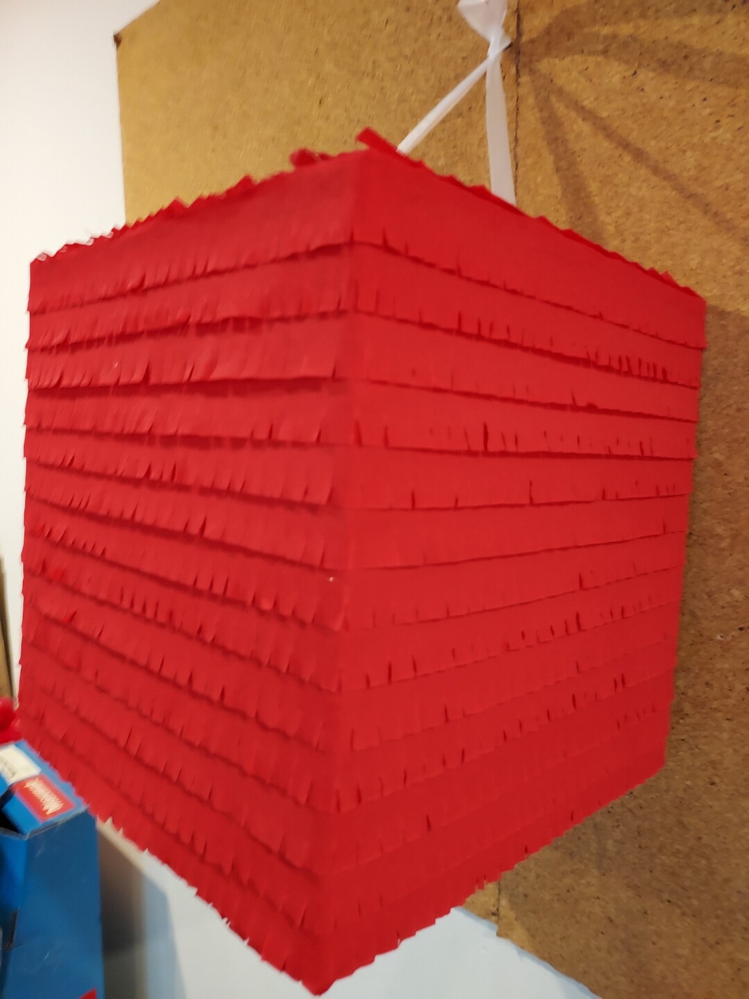 Red Cube Pinata Custom Pinata for Thematic Party Birthday - Etsy