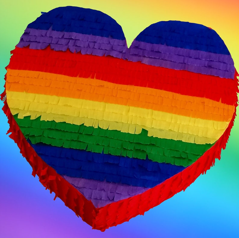 Custom Pinata for Thematic Party, Heart Pinata, Birthday Party Supplies ...