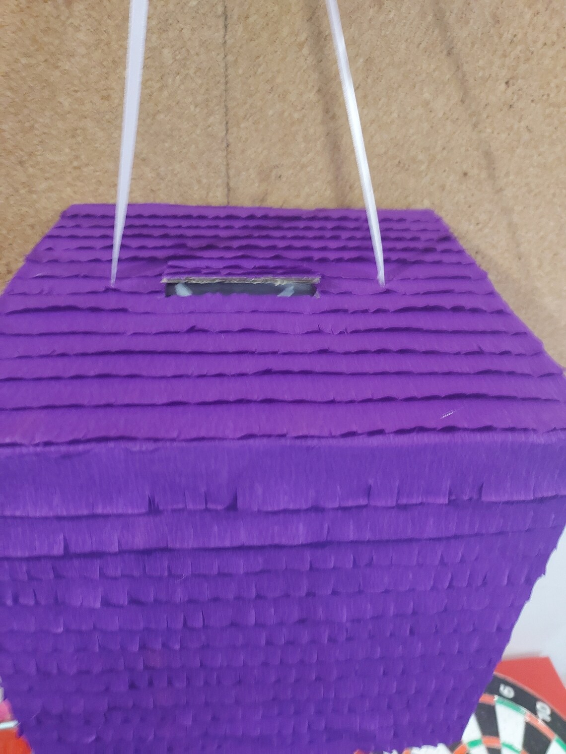 Purple Cube Pinata Custom Pinata for Thematic Party, Birthday Party ...