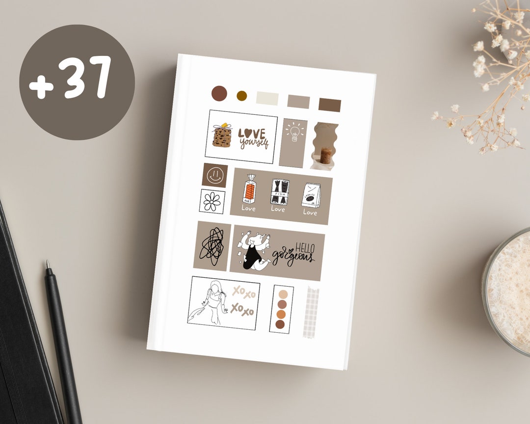 Brown Beauties: Earthy Journal Supplies to Add Warmth to Your Pages - Etsy