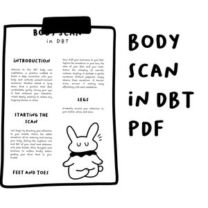 PDF | Body Scan in DBT | Mindfulness Technique Guide | Emotional ...