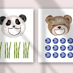 Feed the Animals Printable Activity – Sensory Play for Toddlers ...