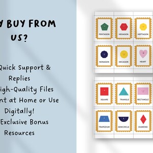 Printable Shape Flashcards | 2D Shape Recognition Cards | Preschool ...