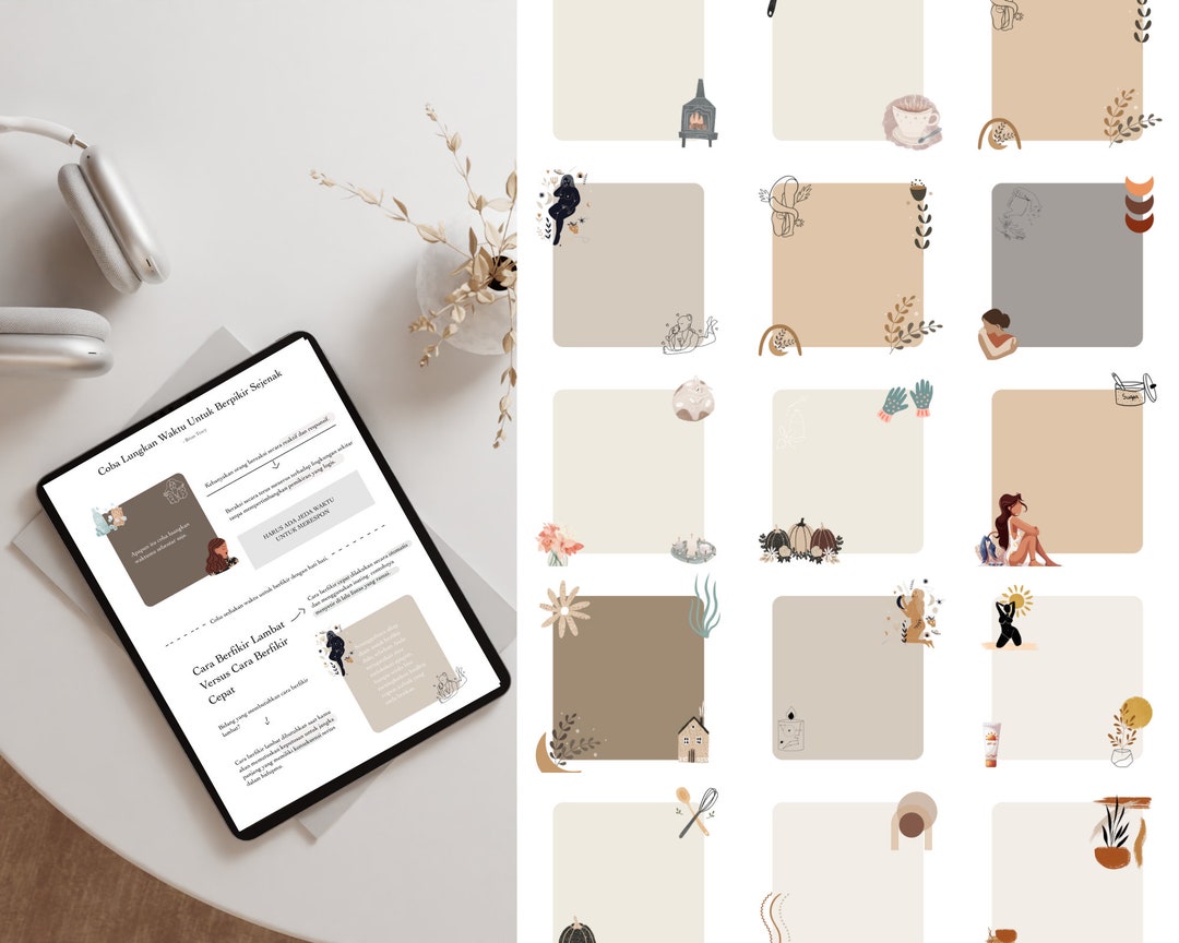 54 Cute and Simple Notes for a Digital Journal Goodnotes - Etsy