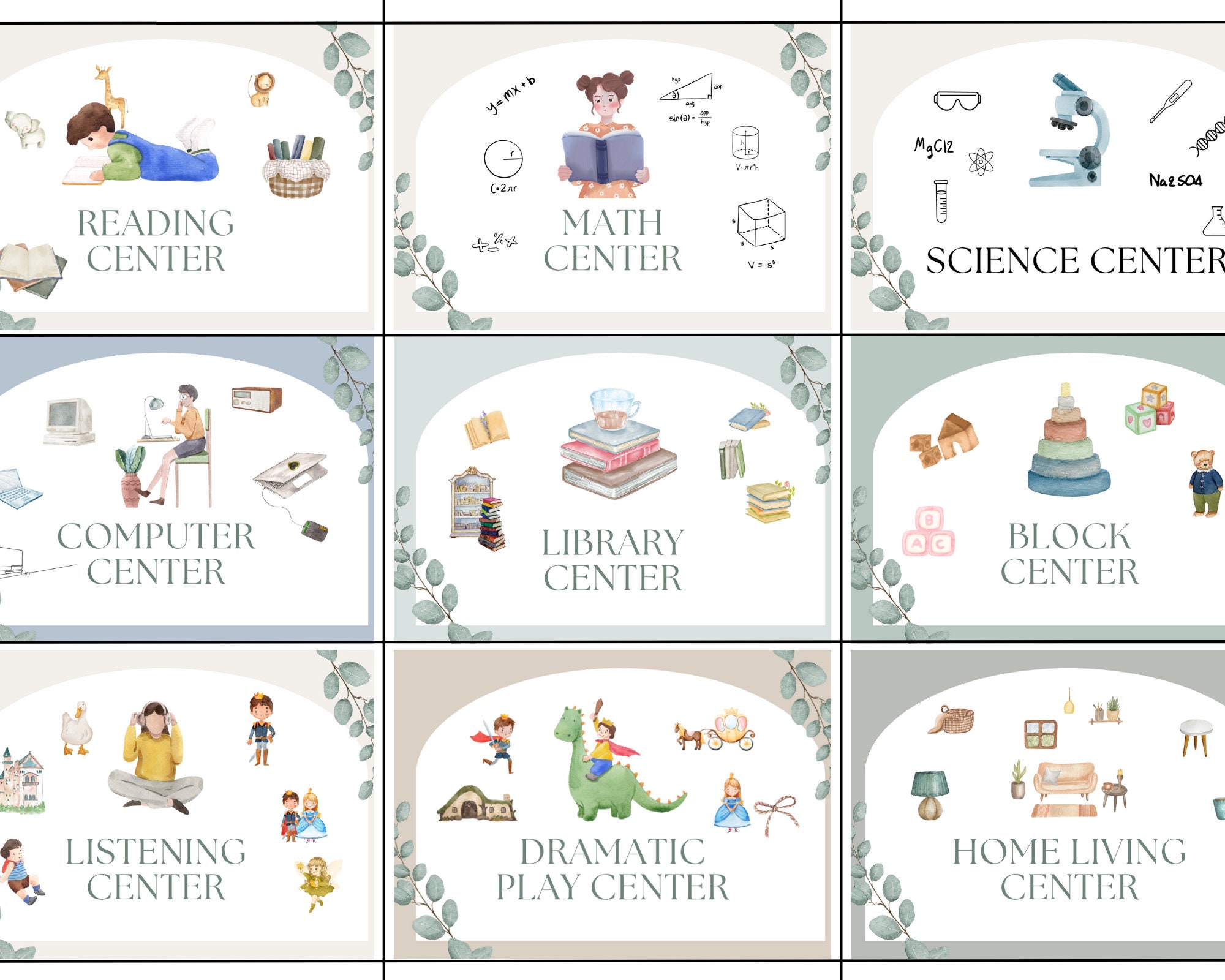 DAYCARE CENTER SIGNS : Get Organized With These Printable Childcare ...