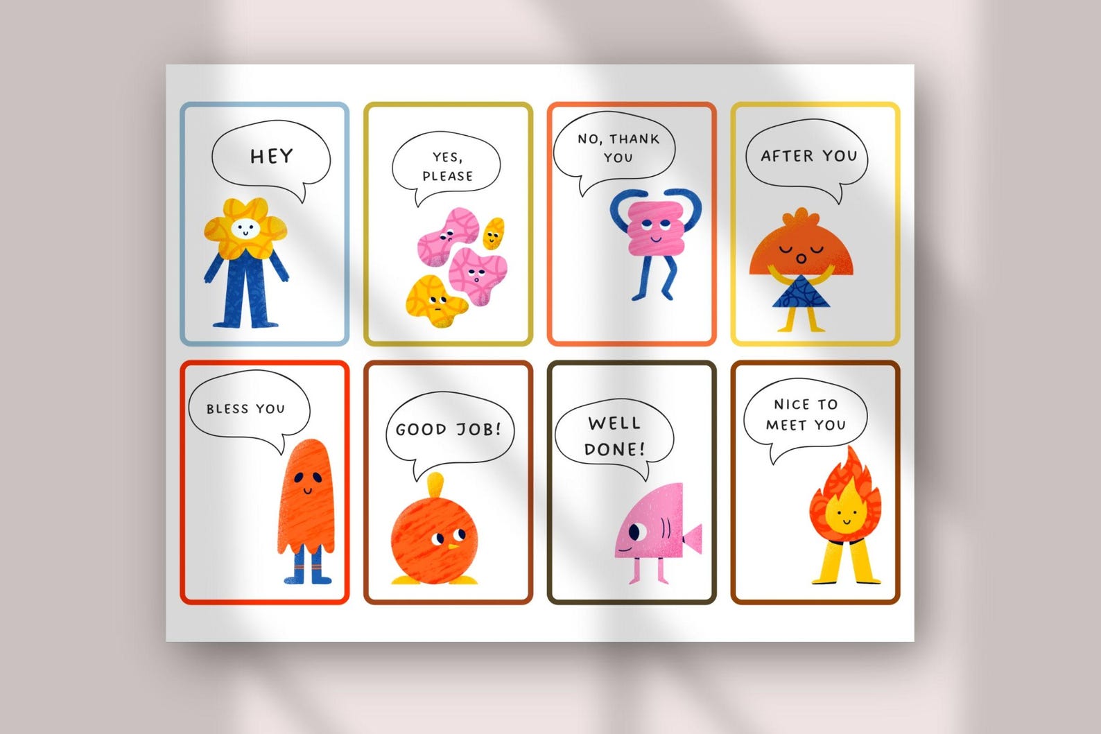Magic Words Classroom Flashcards | Polite Words for Kids | Manners and ...
