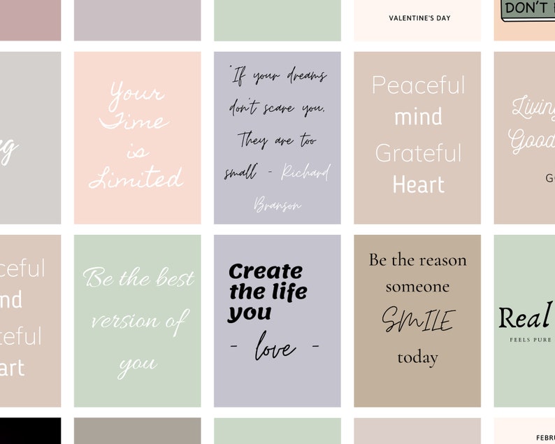 Inspirational Quote Stickers | Affirmation Stickers - Etsy