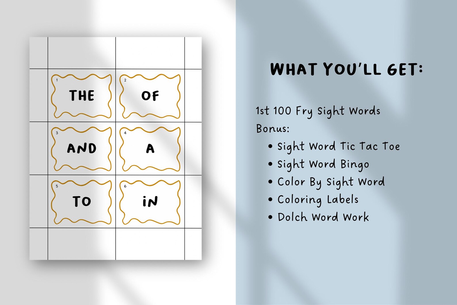 First 100 Fry Sight Word Flashcards Printable | Kindergarten & 1st ...