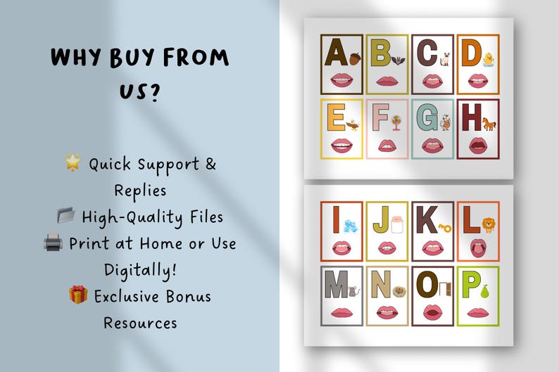 Letter Sounds Flashcards for Kids | Phonics Learning Cards | Alphabet ...