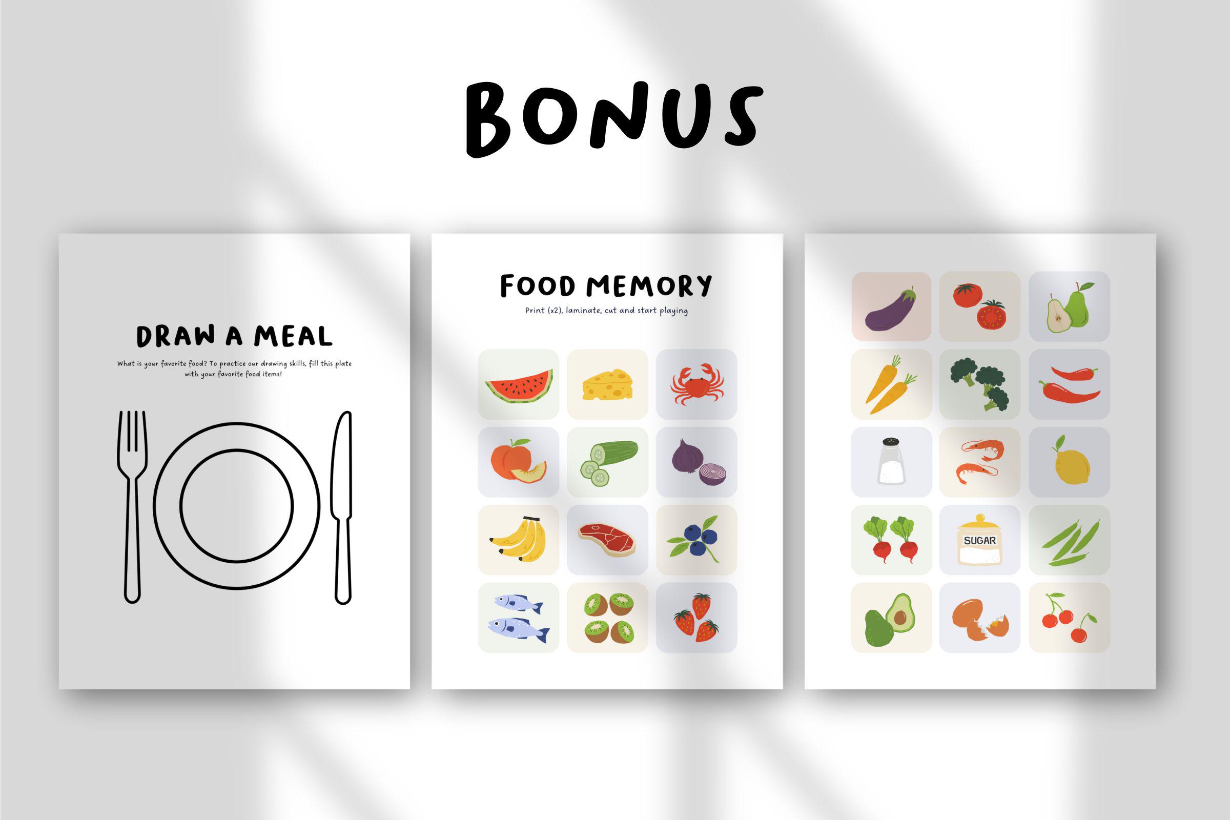 Cooking Verbs Flashcards for Kids | Printable Food & Kitchen Vocabulary ...