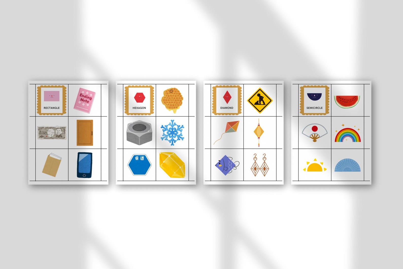 Shapes Matching & Sorting Activity | Montessori Learning Game for ...