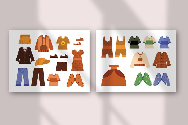 Dress up Printable Activity | Clothing Sorting | Toddler & Preschool ...