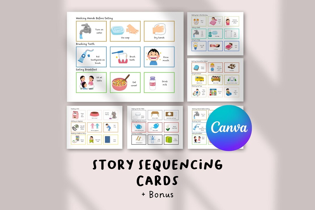 Story Sequencing Cards | Printable Story Order Activity for Kids ...