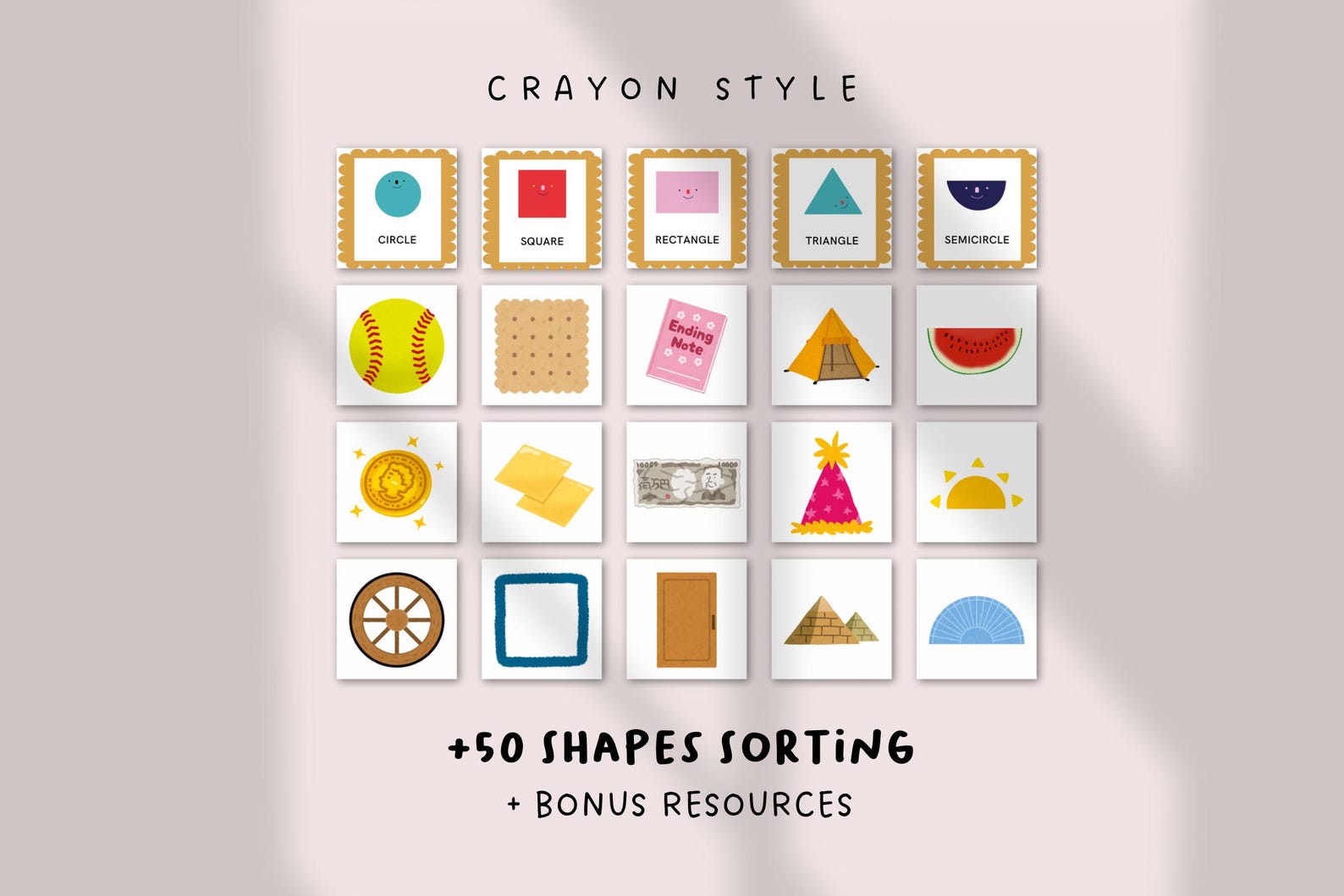 Shapes Matching & Sorting Activity | Montessori Learning Game for ...