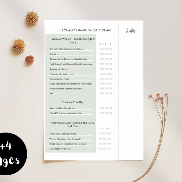 Flylady Journal - Etsy