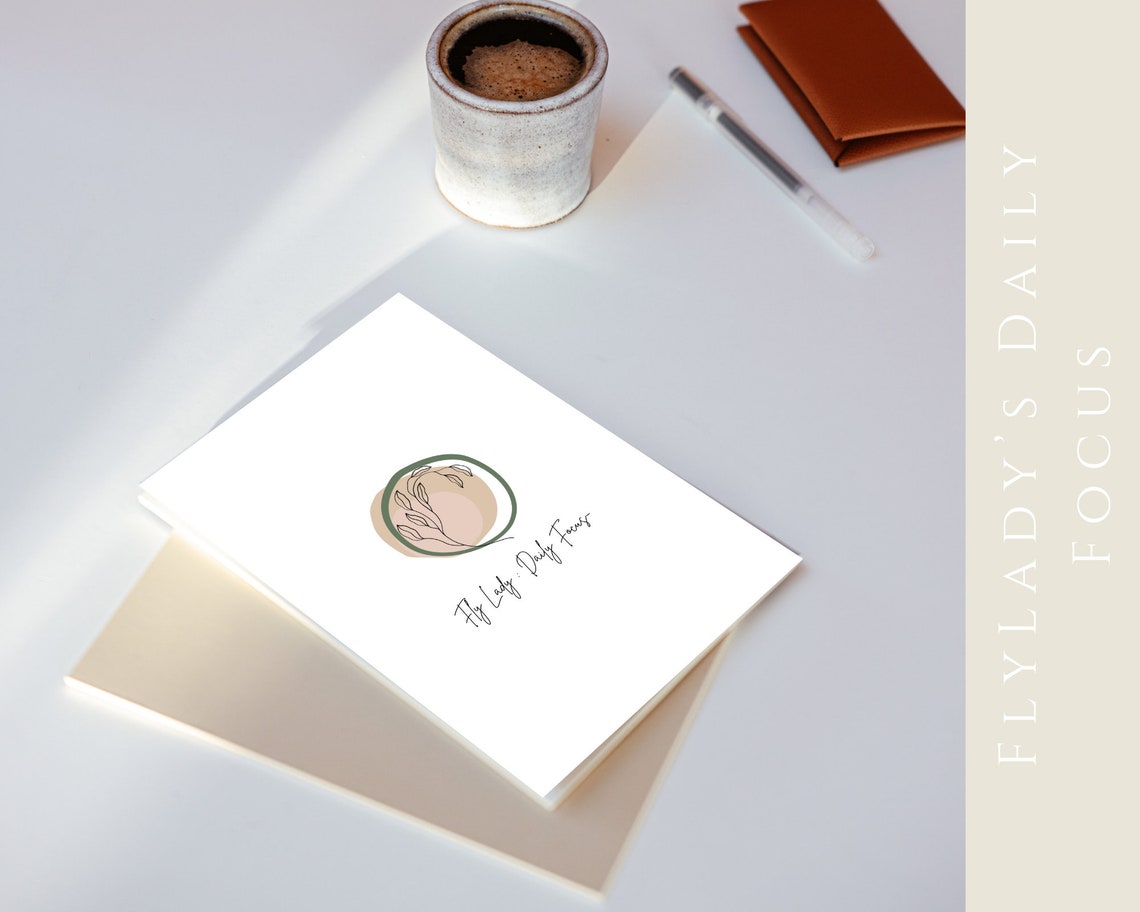 Editable Flylady Daily Focus Flylady Control Journal Cleaning System - Etsy