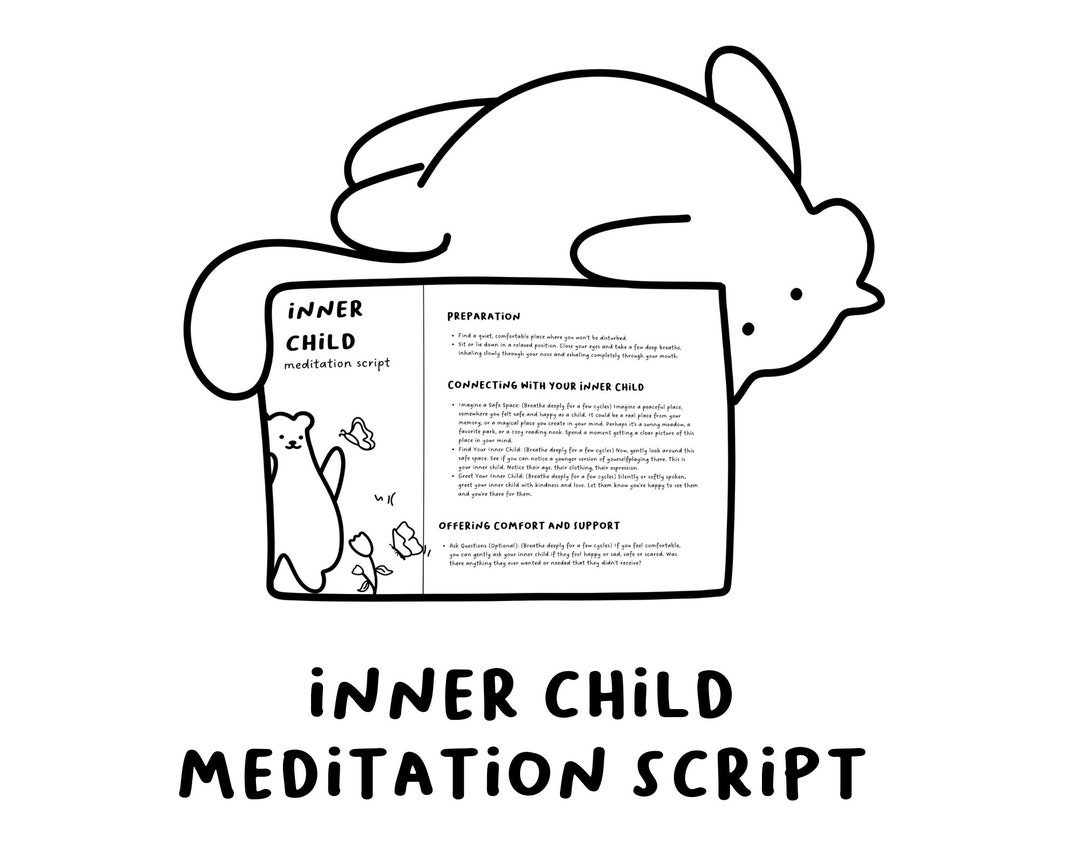 PDF | Inner Child Meditation Script | Editable Template! - Etsy