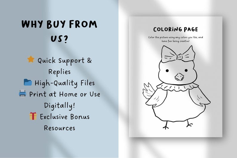 Build a Chick Cut & Paste Craft – Printable Spring Animal Activity for ...