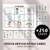 H Sound Bingo Game, Speech Therapy Articulation Cards, Phonics Activity ...