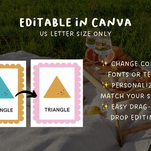Printable Shape Flashcards | 2D Shape Recognition Cards | Preschool ...