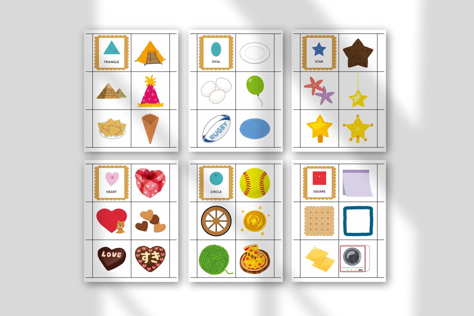 Shapes Matching & Sorting Activity | Montessori Learning Game for ...