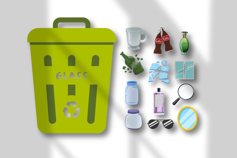 Waste Sorting Busy Book Printable – Recycling & Trash Sorting Activity ...