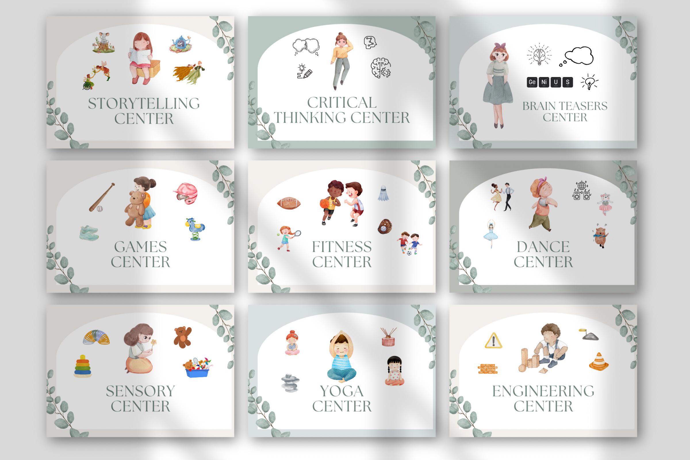 DAYCARE CENTER SIGNS : Get Organized With These Printable Childcare ...