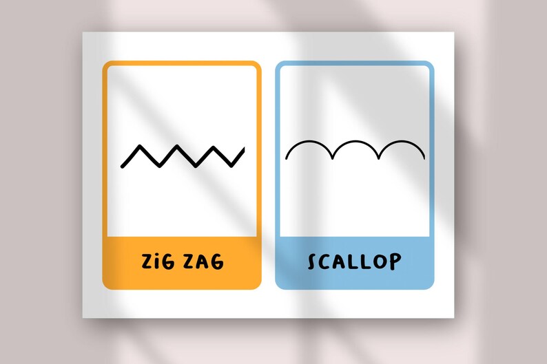 Types of Lines Flashcards | Geometry Vocabulary Cards | Straight ...
