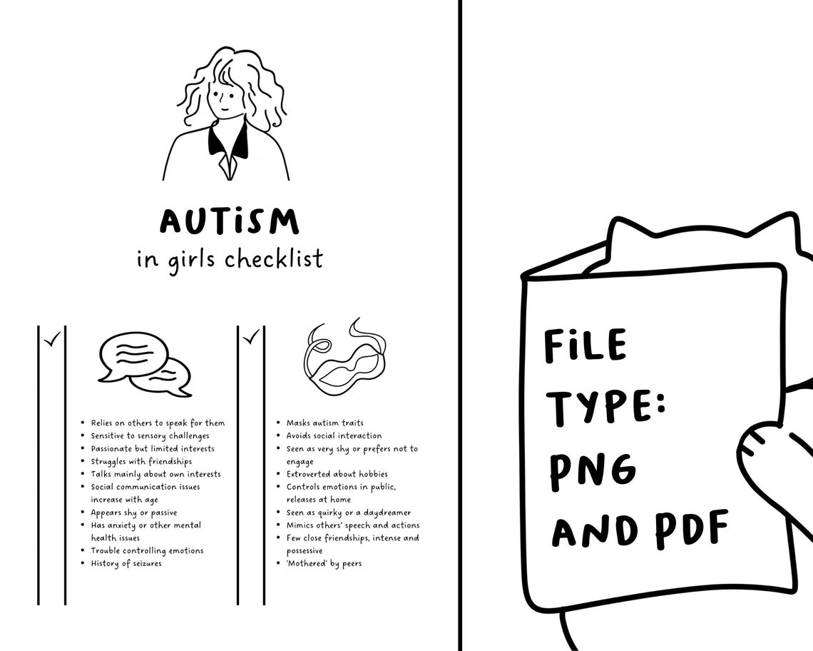 PDF | Autism in Girls Checklist | Understanding & Support Guide ...