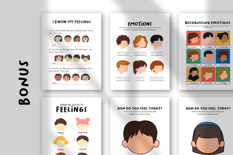 Character Emotions Analysis Worksheet | SEL Literary Activity for Kids ...